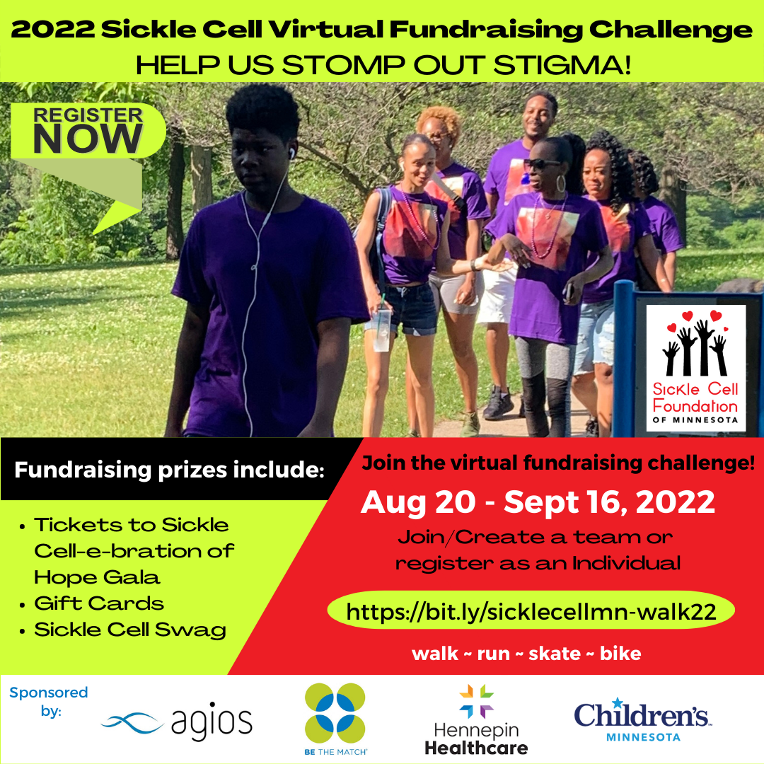 2022 Sickle Cell Virtual Fundraising Challenge